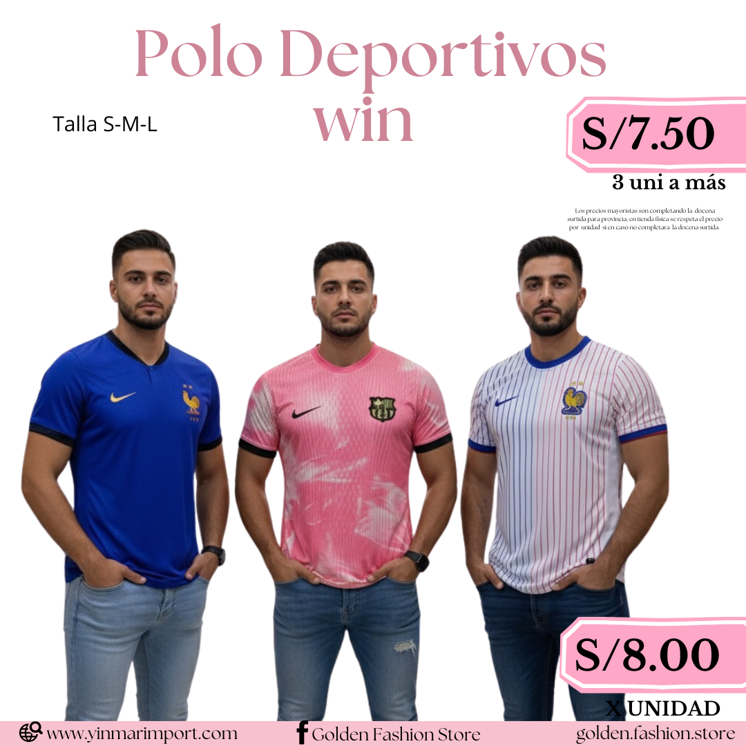Polo Deportivos win – Tienda YinMarImport